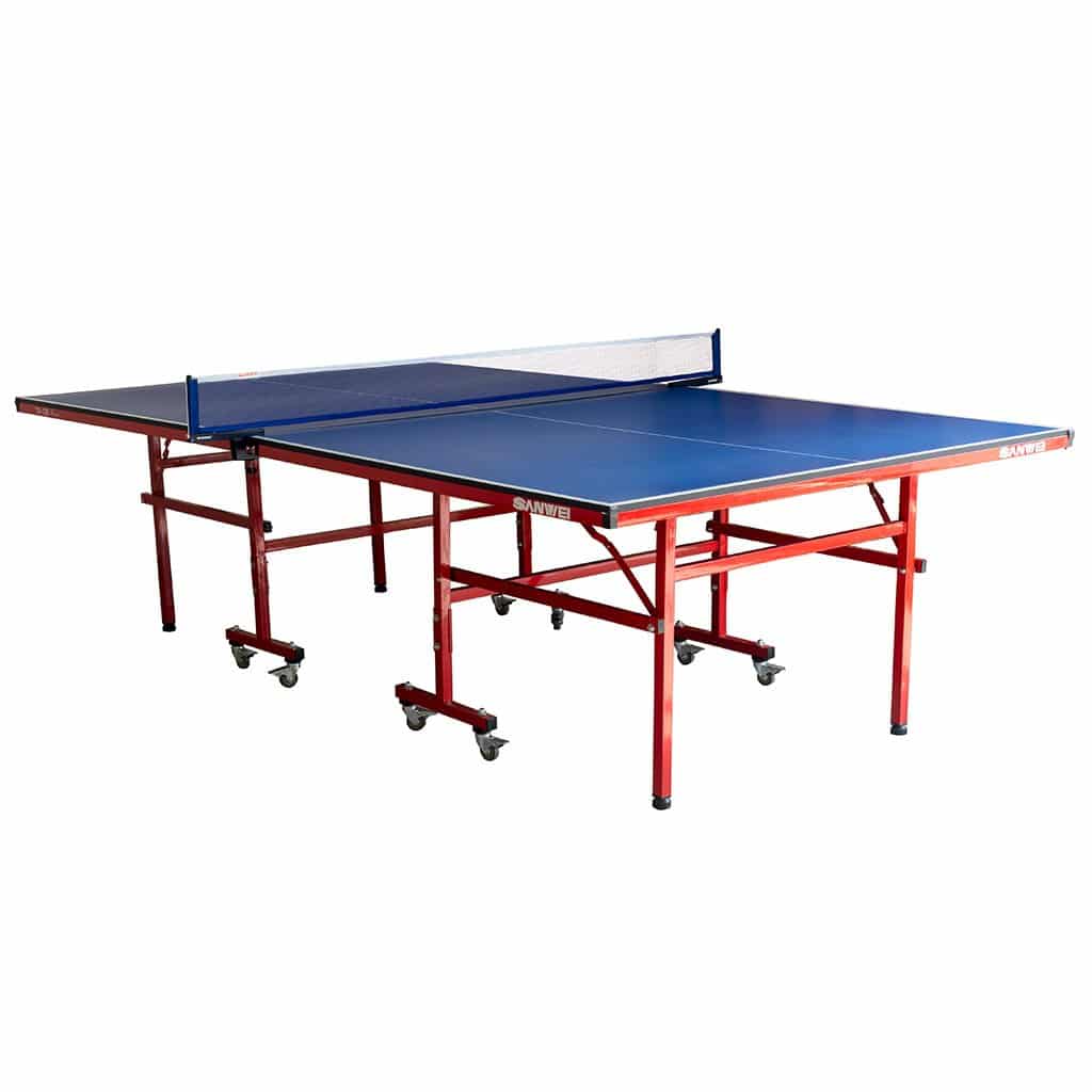 SANWEI TA-06 Rouge Indoor Table Tennis Table - SANWEI Sport
