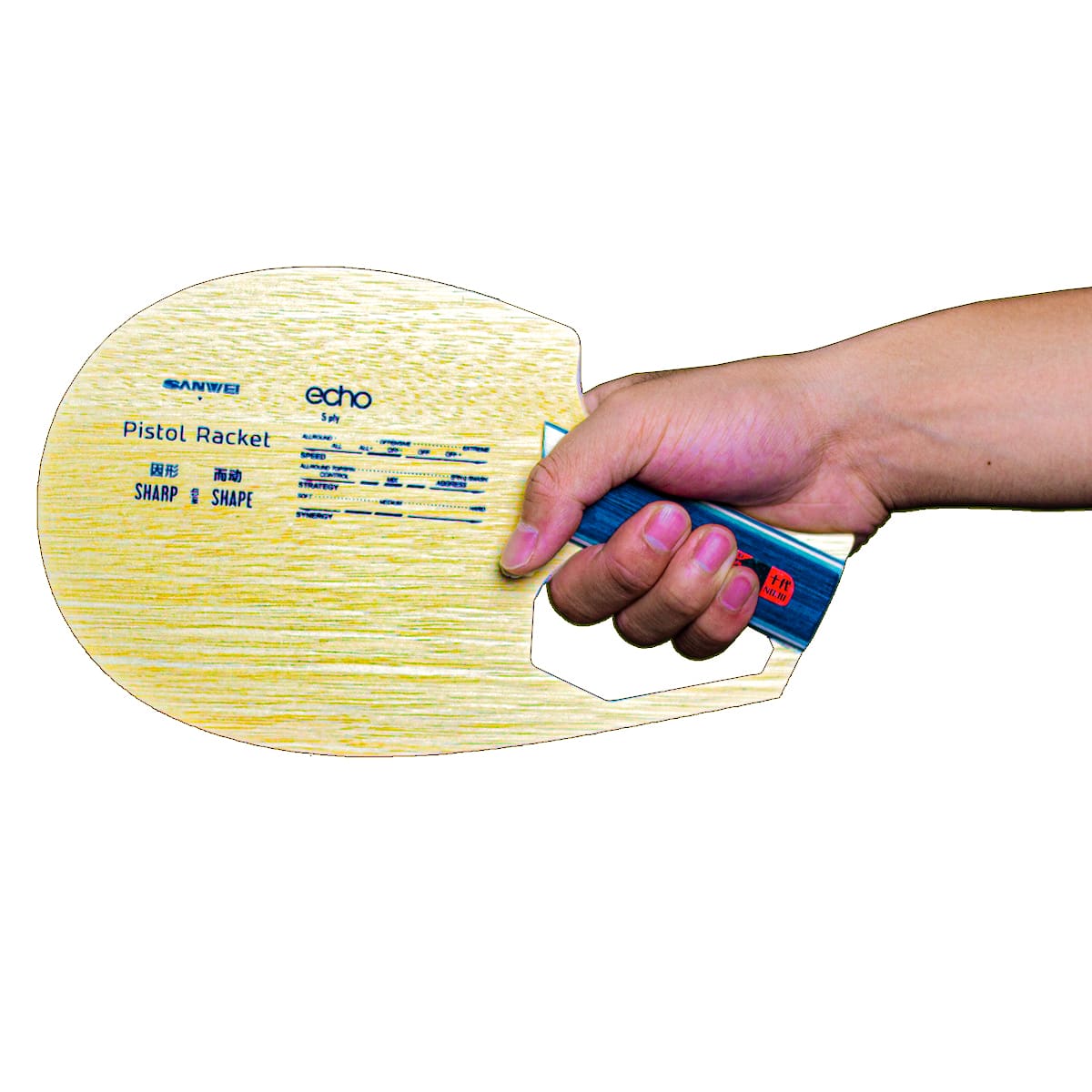 Sanwei Pistol Racket 10th Echo - SANWEI Sport