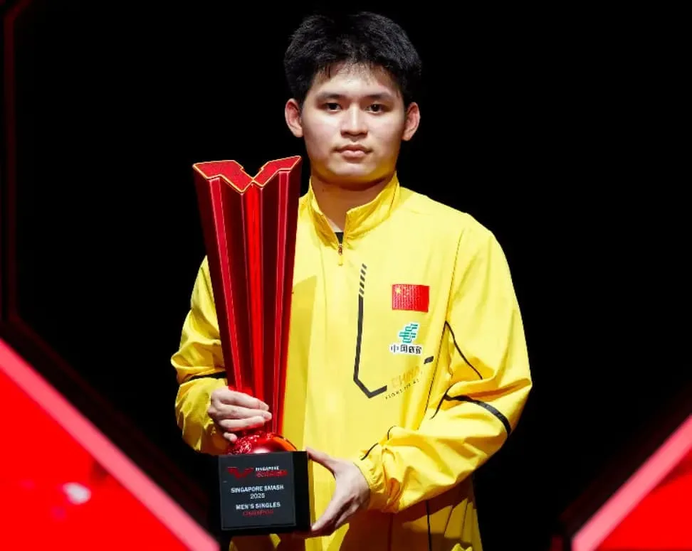 Beyond Kong Linghui! Lin Shidong Becomes Youngest Ever Men's World No.1 ...