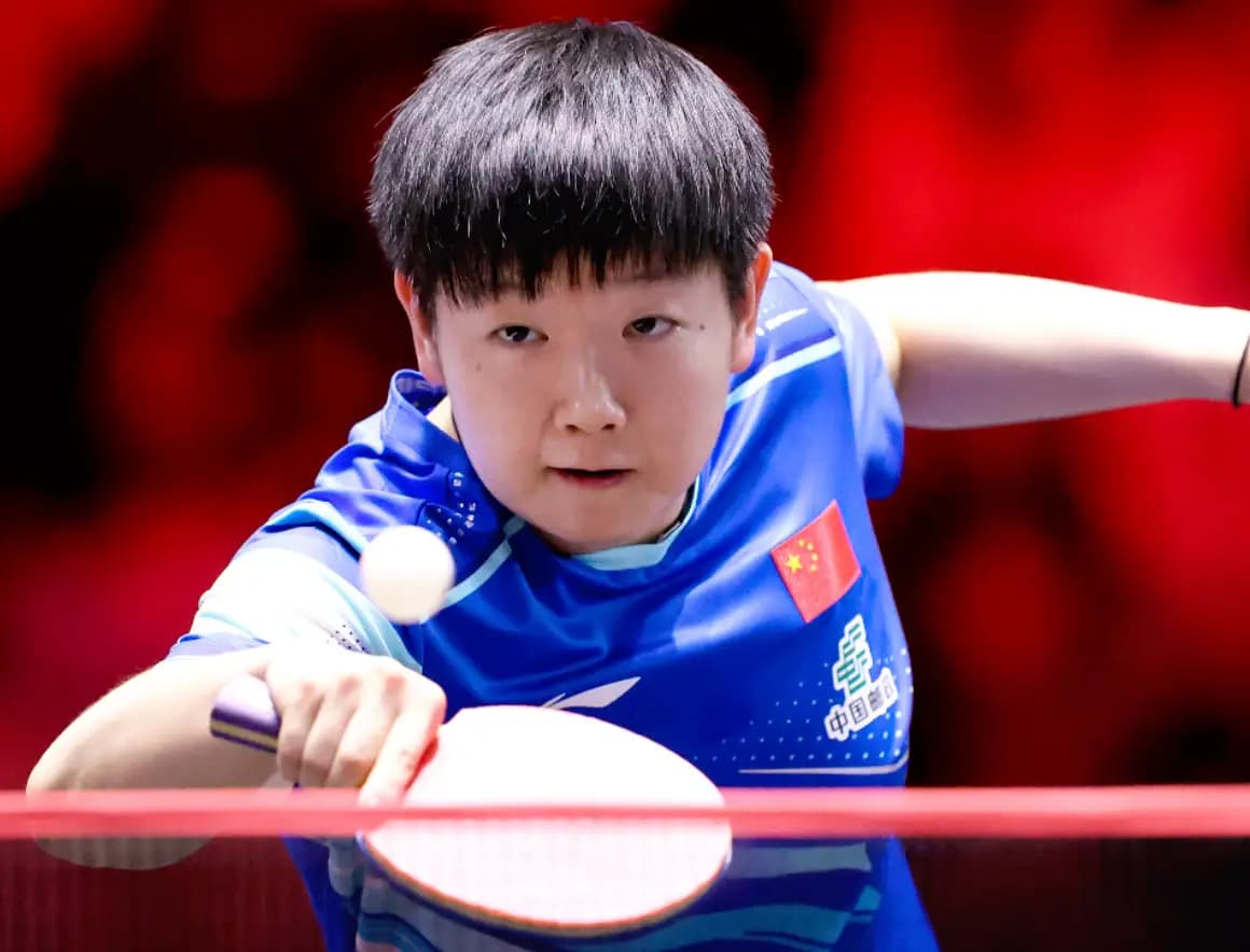 A vicious 7-set battle! Sun Yingsha narrowly beat Wang Yidi 4-3 to ...