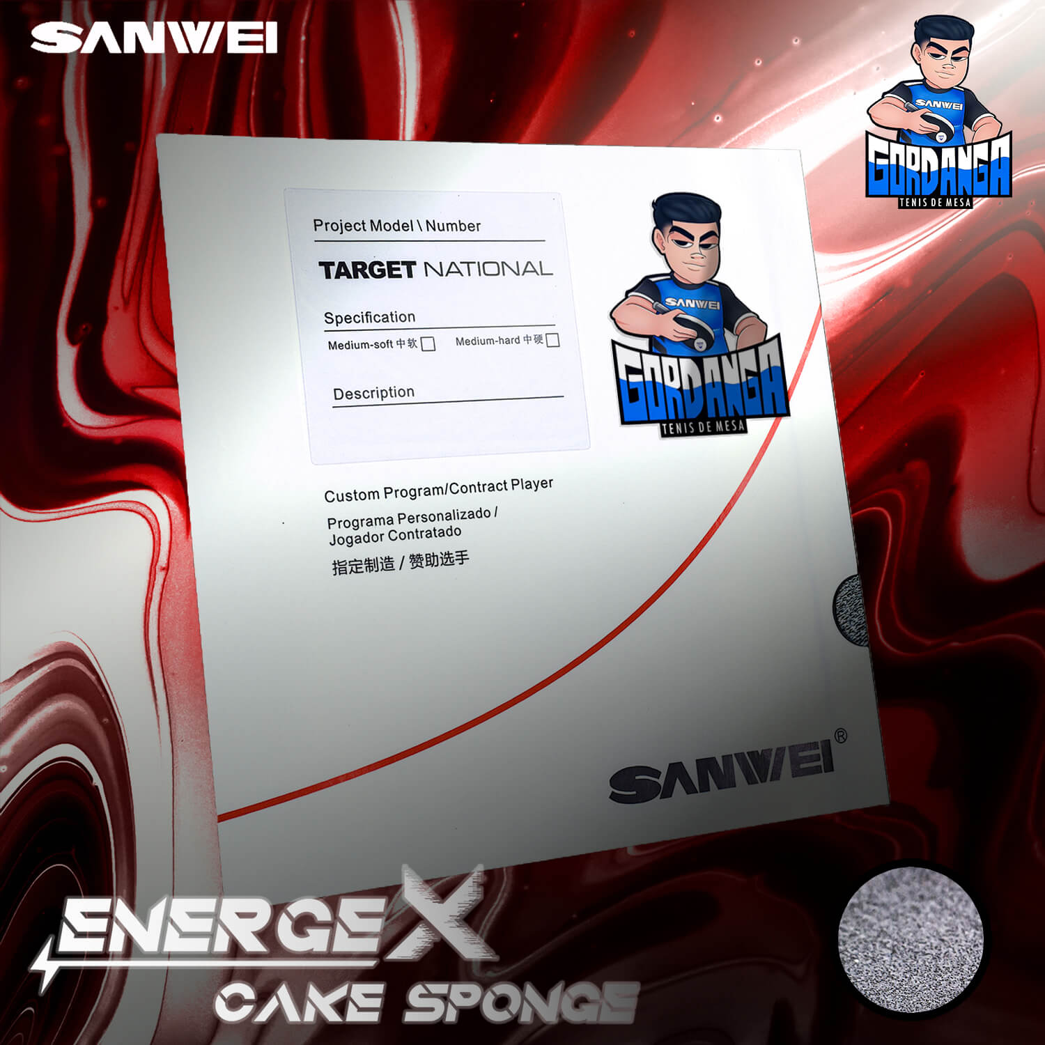 Best Forehand table tennis rubber Target National – Player Edition ...