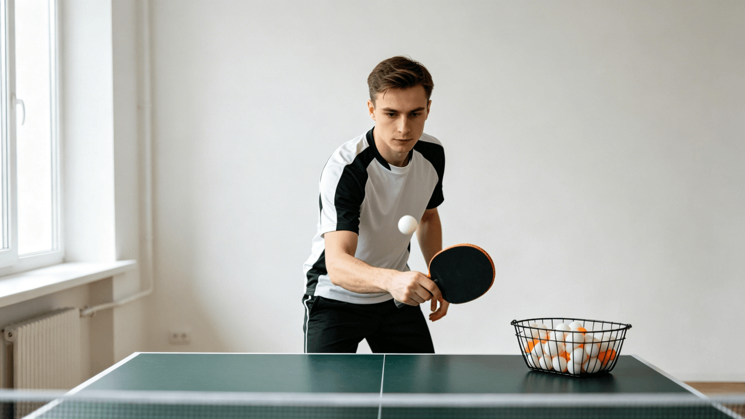 How to Practice Ping Pong Alone with BravoBee Carbon