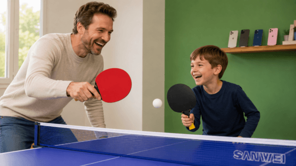Get Your Kids Off Screens with Ping Pong